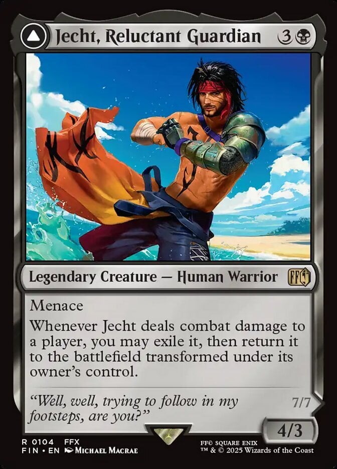 Jecht, Reluctant Guardian // Braska's Final Aeon – Mystic Sanctuary